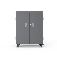 China Digital 5V 2A Tablet Charging Cart for 54 Units with 8S Security Protection System and Medical-Grade Wheels for sale