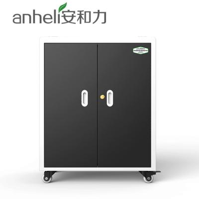 China Anheli 30-Port Laptop Charging Cart 720x540x930mm with ECO Safe Charging for Chromebooks for sale