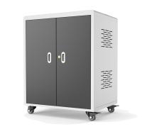 China 930mm Laptop Charging Trolley with 30 Ports for Schools - 100V to 250V Input Voltage for sale