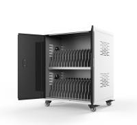 China Galvanized Sheet Laptop Charging Cabinet for 30 Devices - 550×510×950mm Dimensions with CE/FCC Certification for sale