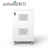 China AHL-B30 Galvanized Sheet Laptop Storage Charging Cabinet with 30 Ports and 70kg Capacity for Schools for sale