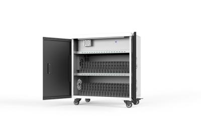 China AHL-E36 Intelligent iPad Charging Cart with 36 USB Ports 5V/2.4A and 710×430×890mm Mobile Storage for sale