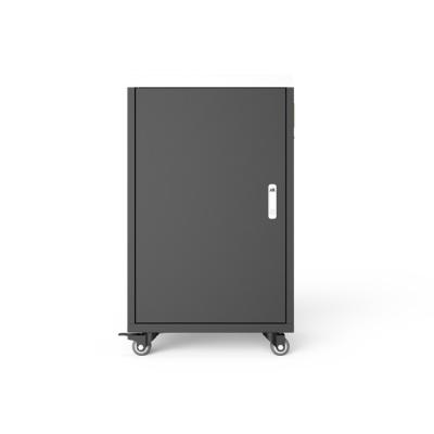 China 42-Slot AC Straight Classroom Charging Cart 550×510×950mm for 42 Tablets with Security Locks for sale