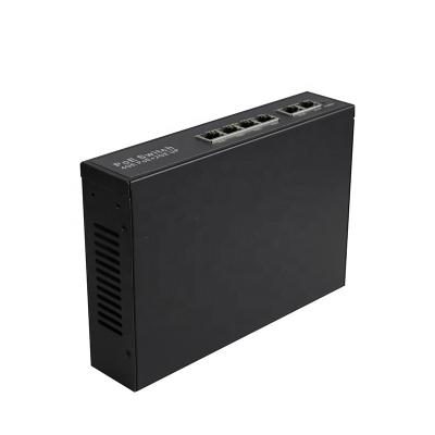 China OEM ODM 4 Port PoE Switch 10/100Mbps 250m Distance 65W Total Power VLAN for sale