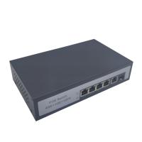 China 60W 4 Port Gigabit PoE Switch with 2 SFP Slots 1000M Long Distance 250m for sale