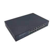 China 16 Port 100M PoE Switch 2 Gigabit Uplink 1 SFP Slot 250m Distance Fanless for sale