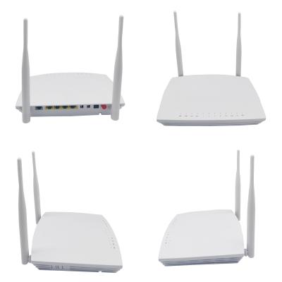 China HG260P GPON EPON ONU 1GE 3FE 1TEL 2USB AC Dual Band WiFi 2.4G 5G ONT FTTH for sale