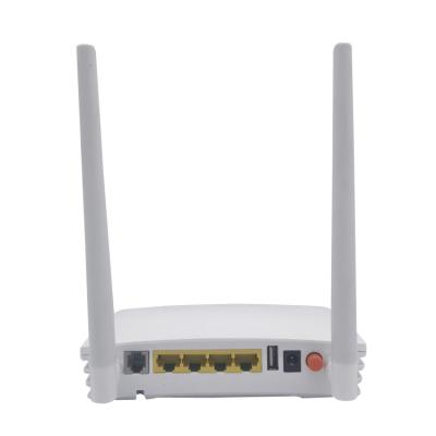 China OEM GPON ONU HG130Z 1GE 3FE 1TEL WiFi 5dBi FTTH ONT 100-240VAC for sale