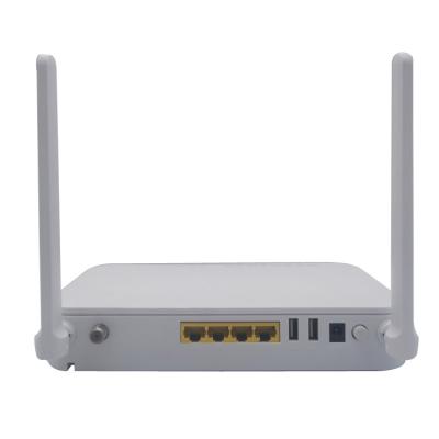 China GPON ONT Dual Band WiFi 2.4G 5G 1GE 3FE 1TEL 512MB DDR3 900MHz CPU FTTH ONU for sale