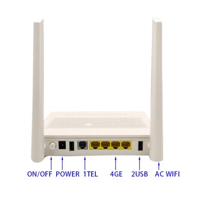 China Huawei EG8145V5 GPON ONU ONT 4GE Dual Band WiFi 1TEL 1USB English Version for sale