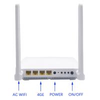 China NOKIA GPON ONU 4GE 1Voice WiFi Router G-140W-ME FTTH 2.4G 5G AC for sale