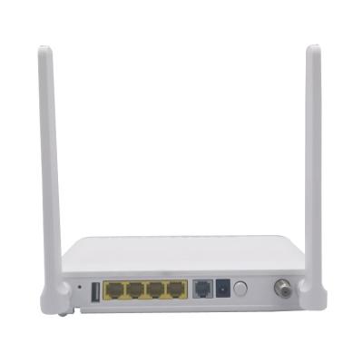 China ZTE F673v GPON ONT 4GE CATV AC WiFi FTTH Optical Network Terminal 2.4G 5G for sale
