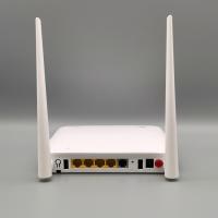 China OEM GPON ONU ONT 4GE 1TEL 2USB FTTH Modem 1.244Gbps Uplink 2.488Gbps Downlink for sale