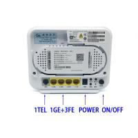 China G-140W-MD GPON EPON ONU ONT FTTH 1GE 3FE 1POTS WiFi Router Fiber Optic Modem 2.4G for sale