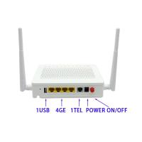 China ZTE F670L GPON ONU Dual Band WiFi ONT 4GE FTTH 2.4G 5G 2x2 MIMO for sale