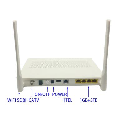 China Huawei HG8247H5 GPON ONT 4GE 2POTS 1USB CATV WiFi FTTH Optical Network Terminal for sale