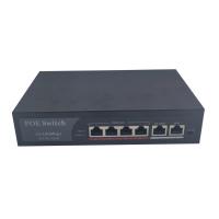 China 4EP+2E Series 100M POE Switch with 4 POE Ports 250m Distance VLAN Support for sale