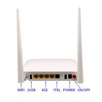 China ZTE F122 XPON ONT Dual Band WiFi 4GE 2USB 2.4G 5G AC1200 GPON EPON Optical Network Terminal for sale