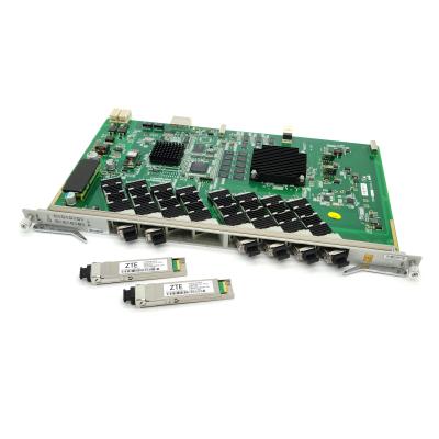 China ZTE ETTO 8 Port 10G EPON Service Board for C320 C300 OLT 80Gbps Forwarding Rate for sale