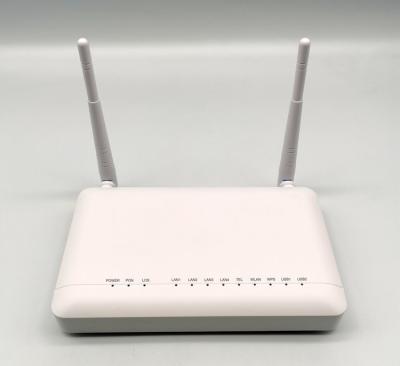 China WiFi 6 ONU F6600 GPON ONT 4GE 1POTS Dual Band 2.4G 5G Gigabit Fiber Optic Modem for sale