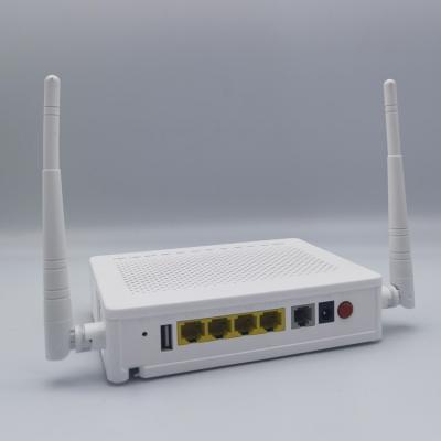 China FTTH ONU F670L EPON GPON ONT 4GE 1TEL 1USB Dual Band WiFi 6 2.4G 5G for sale