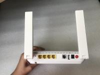 China FTTH WiFi 6 ONU Router 4GE 1POTS Dual Band 2.4G 5G GPON EPON ONT F6610 for sale