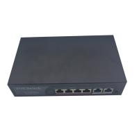 China HK-4F 4 Port 100m PoE Switch with 2 100m Uplink Ports 30W IEEE 802.3af at for sale
