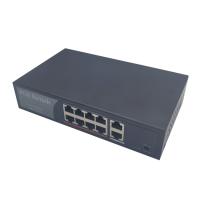 China HK-8F 8 Port 100M PoE Switch with 2 Uplink Ports 30W IEEE802.3af/at for sale