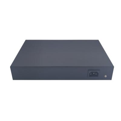 China HK-16F 16 Port PoE Switch 100M with 2 Gigabit Uplink and 1 SFP Slot 30W for sale