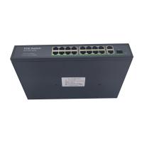 China HK-16F 16 Port PoE Switch 100M with 2 Gigabit Uplink and 1 SFP Slot 30W for sale