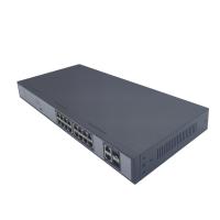 China HK-16G 16 Port Gigabit PoE Switch with 2 SFP Uplink 250W 30W per Port for sale