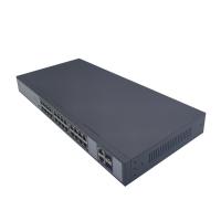 China 24 Port Gigabit PoE Switch with 2 SFP Uplink 250W 30W per Port for sale