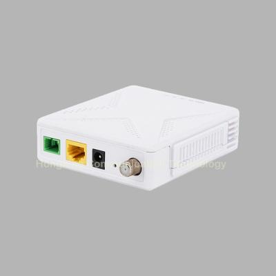 China XPON 1GE CATV GPON EPON ONU ONT V2801D for FTTH FTTD Office Home for sale