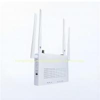 China GPON EPON CATV ONU 4GE USB3.0 Dual Band WiFi 2.4G 5G XPON ONT 12V for sale