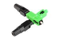 China SC APC Fiber Optic Quick Connector Type B - 55mm x 9mm Size with ≤0.3dB Insertion Loss and ≥50dB Return Loss for sale