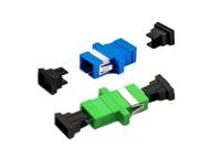 China Fiber Optical Adapter Singlemode Simplex Fiber Optic Adapter SC APC for sale