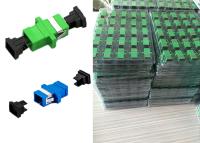 China Fiber Optical Adapter Singlemode Simplex Fiber Optic Adapter SC APC for sale