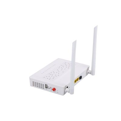 China FTTH GPON EPON ONU ONT 1GE 3FE USB TEL 2.4G WiFi Optical Network Terminal HK-722 for sale