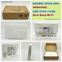 China HUAWEI HG8245Q2 GPON ONT with Dual-Band WiFi, 4 GE Ports & 2 POTS for FTTH Networks for sale