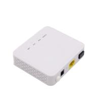 China FTTH GPON EPON 1GE 1FE 1POTS WiFi Fiber ONT Modem Router - 83x69x28mm Compact Design with Gigabit Ethernet for sale