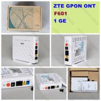 China ZTE ZXHN F601 GPON ONT 1GE Ethernet Port FTTH Modem Router 110x90x28mm for sale