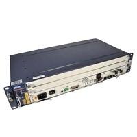China ZTE ZXA10 C320 Chassis with 2xSMXA DC Power - 86.1mm Height 2U Frame with 4 GE Uplink Ports for GPON XG-PON1 Networks for sale