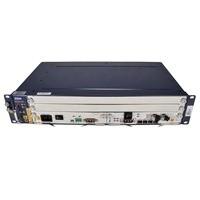 China ZTE ZXA10 C320 Chassis with 2xSMXA DC Power - 86.1mm Height 2U Frame with 4 GE Uplink Ports for GPON XG-PON1 Networks for sale