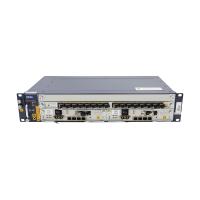 China ZTE ZXA10 C320 OLT Chassis with 16 GPON Ports, Dual DC Control Boards, and 2U 19-Inch Rack Design for sale
