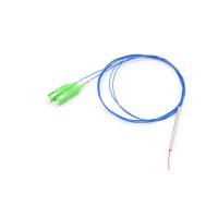 China 1x2 FBT Fiber Optic Splitter Coupler with 5/95 to 50/50 Ratios for 1310/1490/1550nm Networks for sale