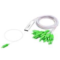 China Customized PLC Fiber Optic Splitter 1xN 2xN with 1260-1650nm Wavelength and -40°C to 85°C Operation for sale