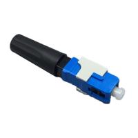 China FTTH Optical Fiber Fast Connector SC UPC/APC with ≤0.3dB Insertion Loss and 98% Connection Rate for sale
