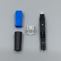 China FTTH Optical Fiber Fast Connector SC UPC/APC with ≤0.3dB Insertion Loss and 98% Connection Rate for sale