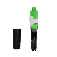 China FTTH Optical Fiber Fast Connector SC UPC/APC with ≤0.3dB Insertion Loss and 98% Connection Rate for sale