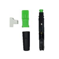 China FTTH Optical Fiber Fast Connector SC UPC/APC with ≤0.3dB Insertion Loss and 98% Connection Rate for sale
